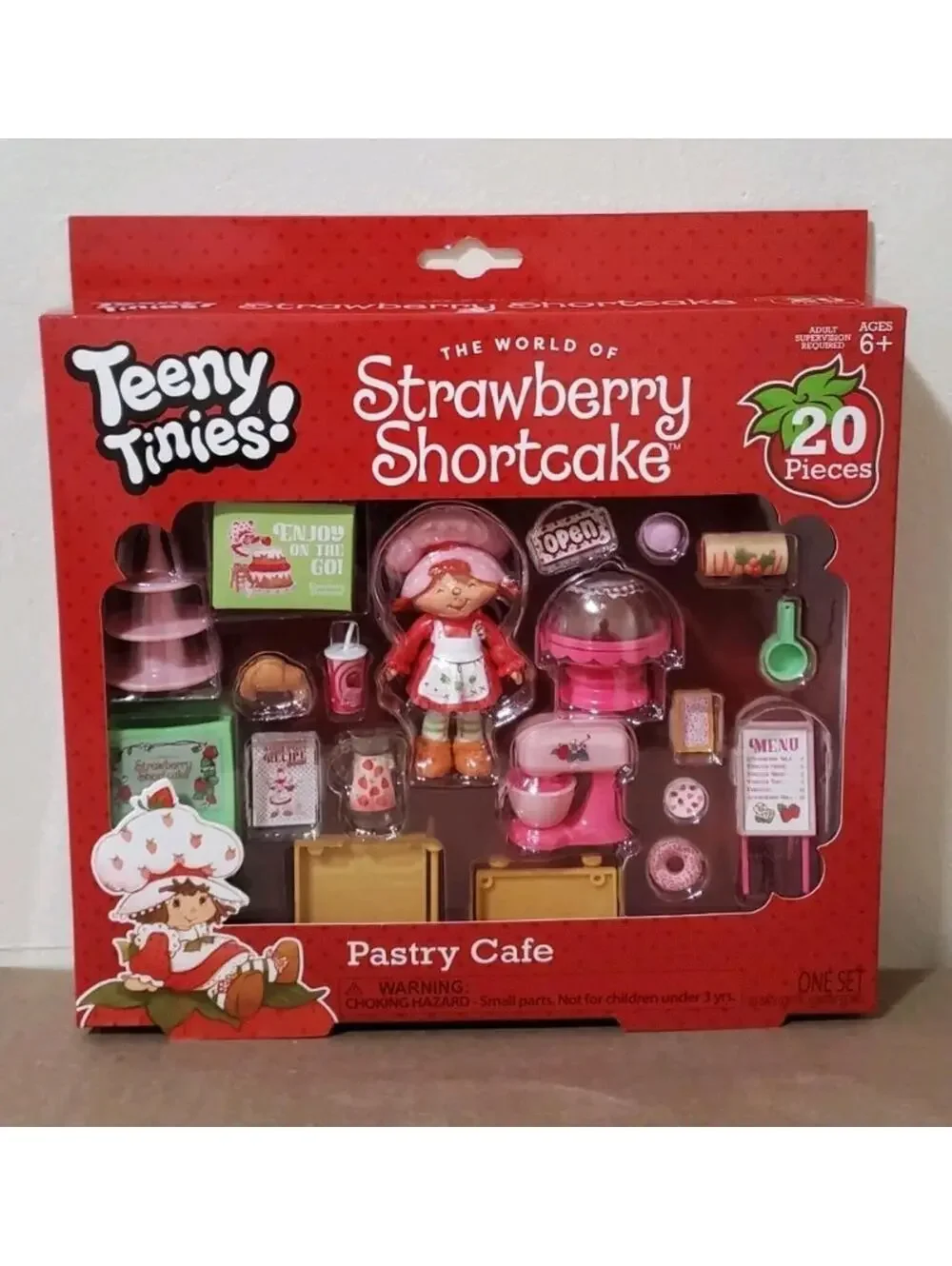 Toys | Strawberry Shortcake Teeny Tinies Pastry Cafe Mini Figure ...